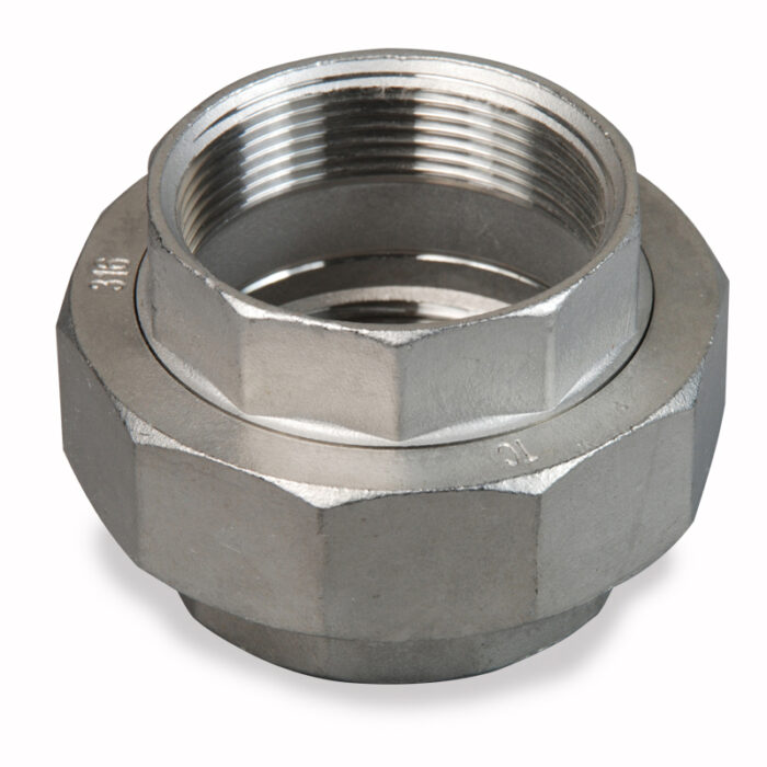 1/2" BSP HEX UNION 316 - Anglo Stainless
